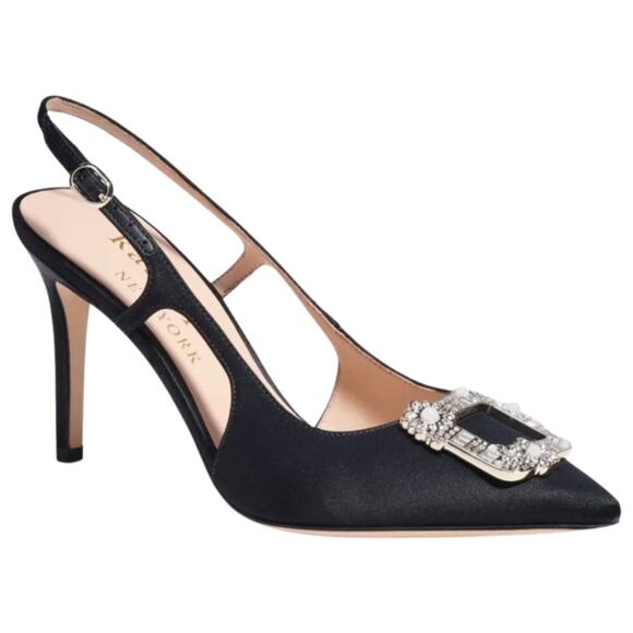kate spade | Shoes | Kate Spade New York Buckle Up Slingback High Heel ...